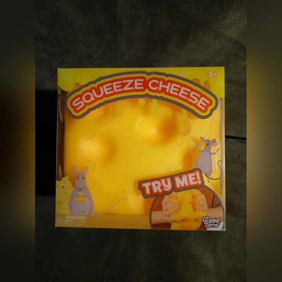 Toys | Squeeze Cheese Toy Yellow | Poshmark